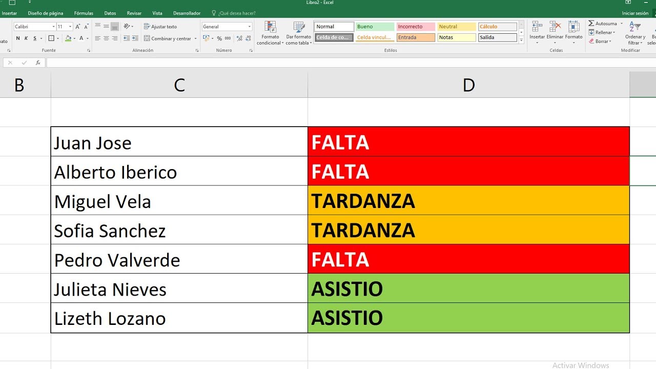 Rgb Color Excel Formulas