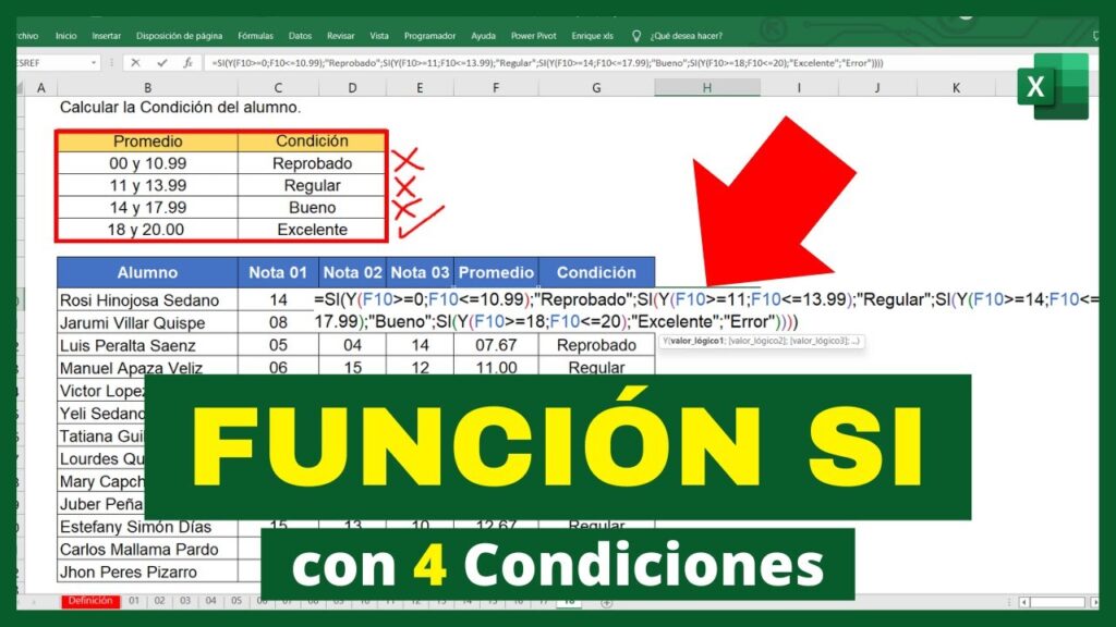 C mo Poner Una Condici n En Excel Entre Dos Valores Recursos Excel C mo Poner Una Condici n En Excel Entre Dos Valores Recursos Excel