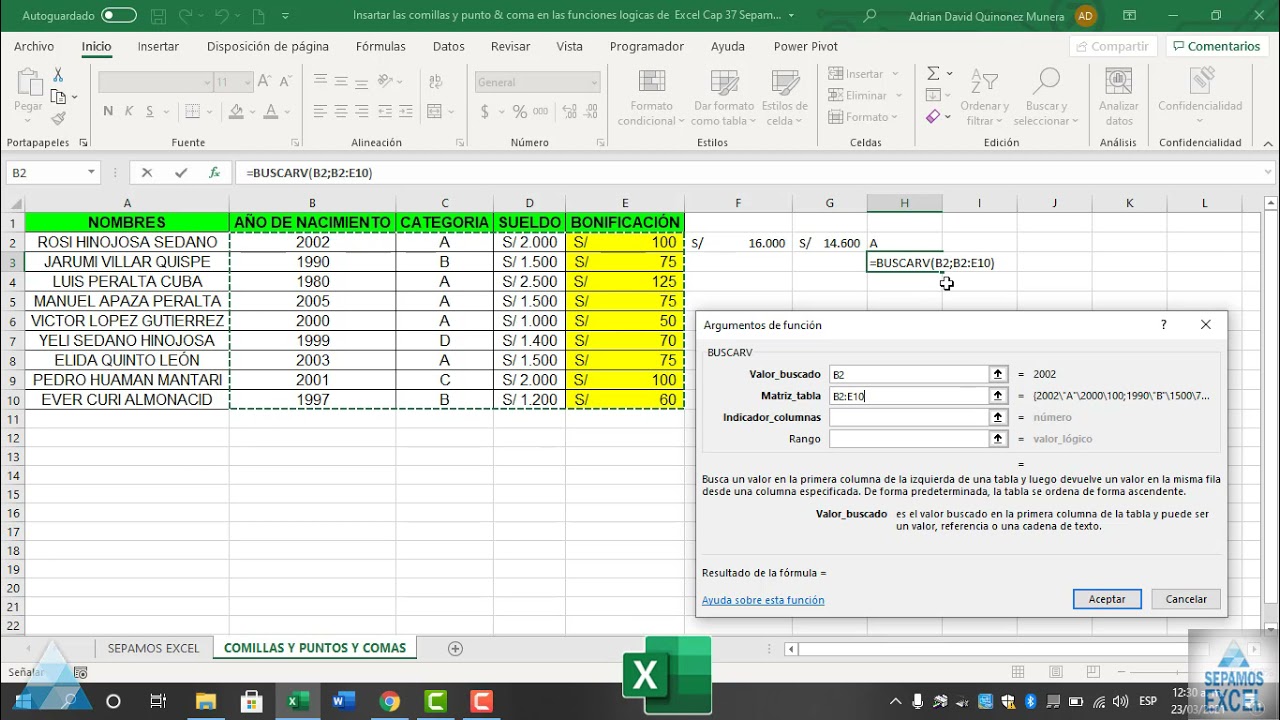 Para qué sirve la comilla simple en Excel - Recursos Excel